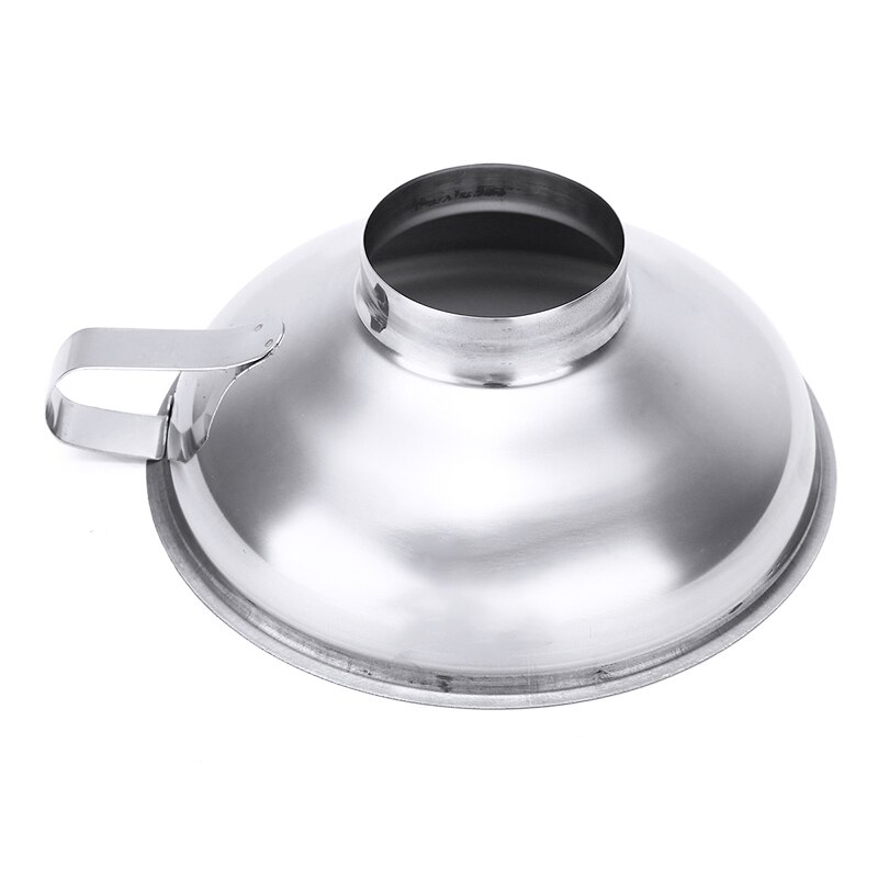 5.7inch Wide Mouth Funnel Stainless Steel Jar Funn... – Grandado