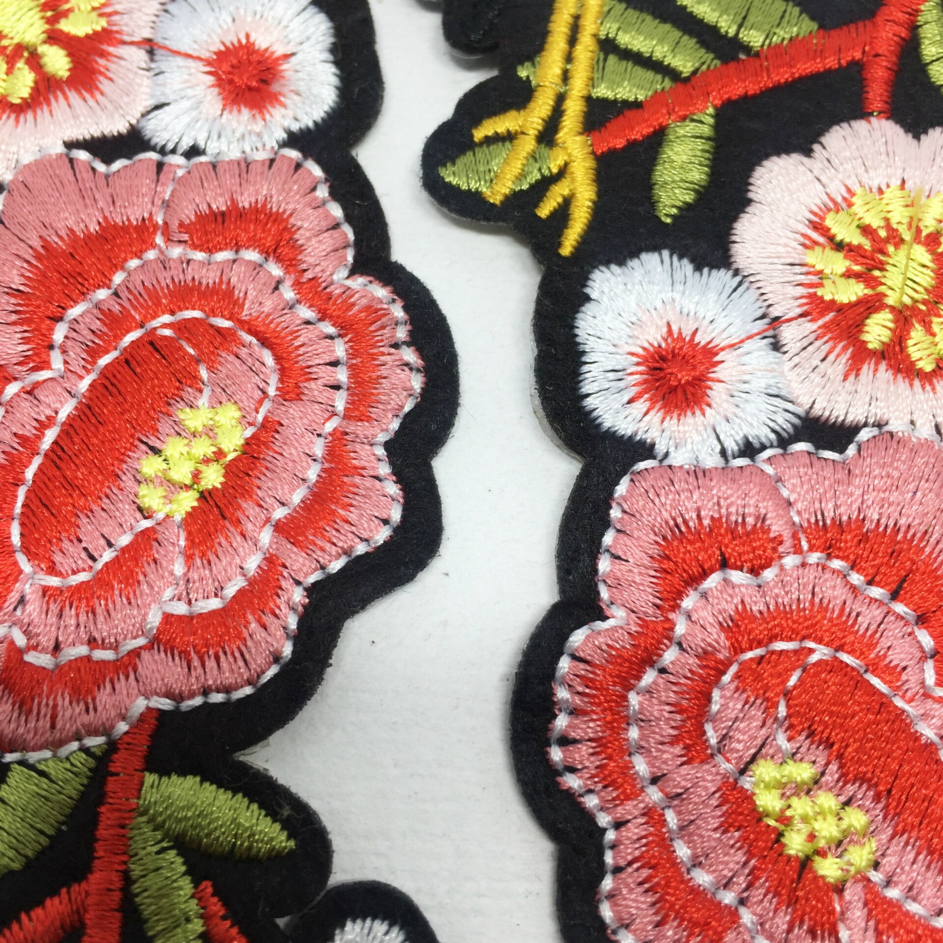 3D Mulity Kleurrijke Bloemen Naai Patches Borduren... – Vicedeal