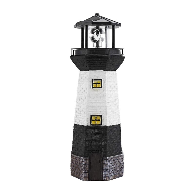 Solar Powered Lighthouse Decorative Light Waterpro... – Grandado