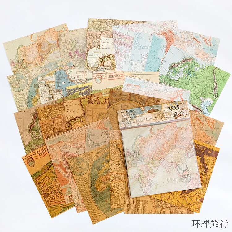 Vintage Collection Series Kraft Paper Junk Journal... – Grandado