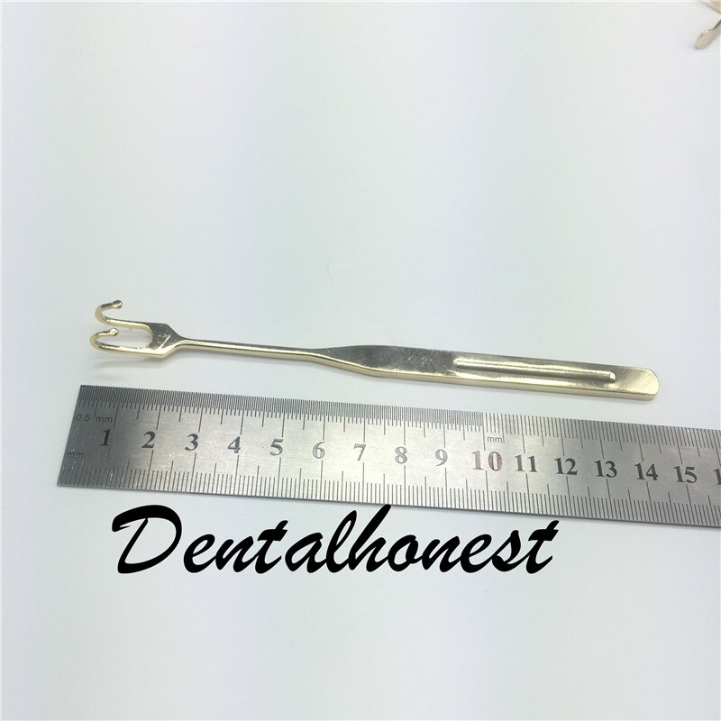 Beste Dubbele Hoofd Goud Handvat Neusbeen Neus Bon... – Grandado