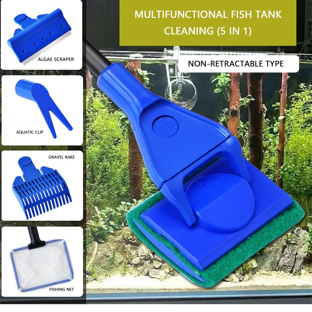 Durable 5 in 1 Aquarium Tank Cleaning Tools Set Fi... – Vicedeal