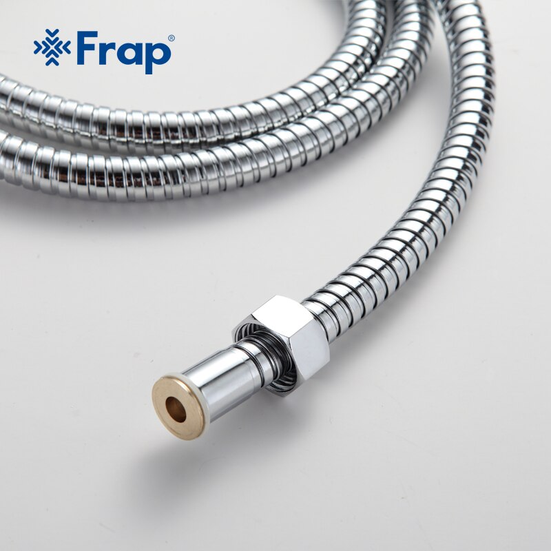 Frap 1.5 m silver rostfritt stål flexibel duschslang vvs-slang badprodukter badrumstillbehör ...