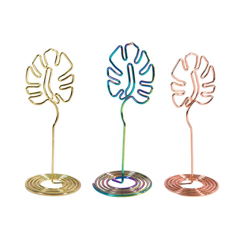 10Pcs Photo Holder Monstera Photo Clip Desktop Sta... – Vicedeal