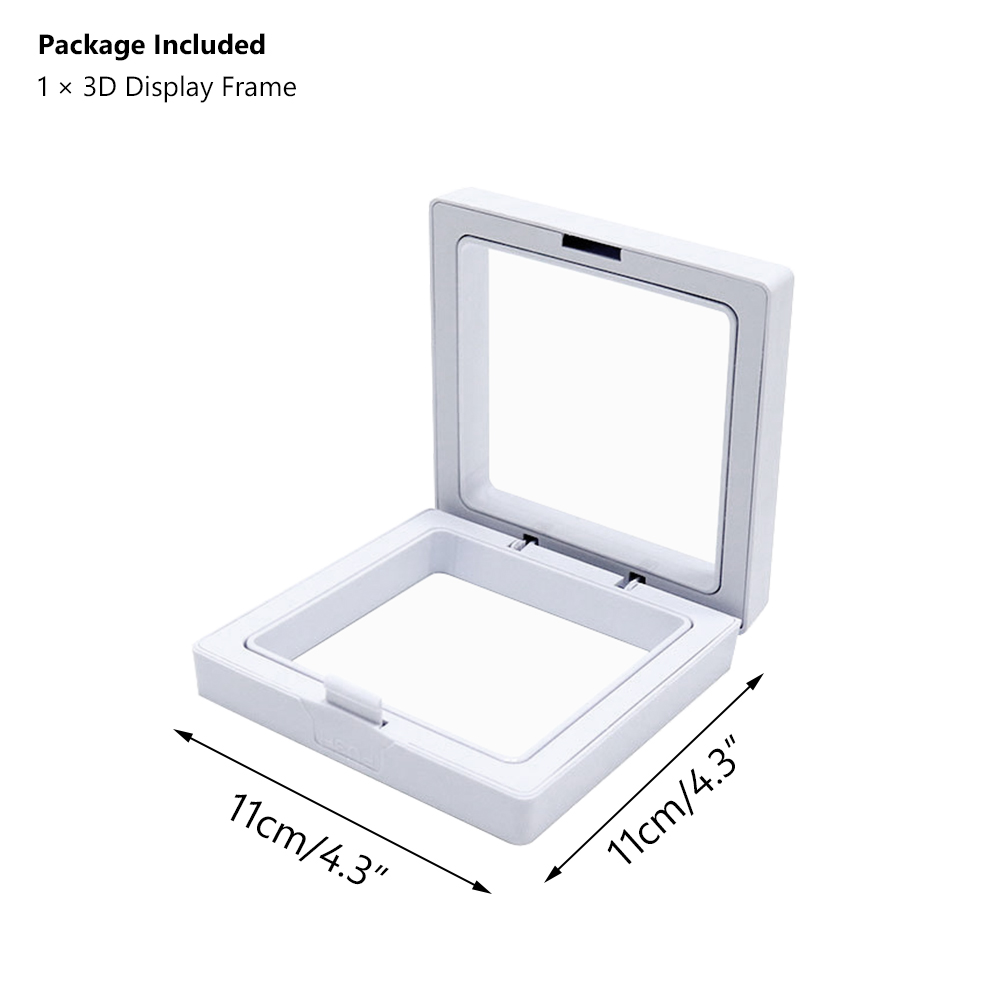 1PC 3D Albums Floating Frame Holder Gemstone Coin ... – Grandado