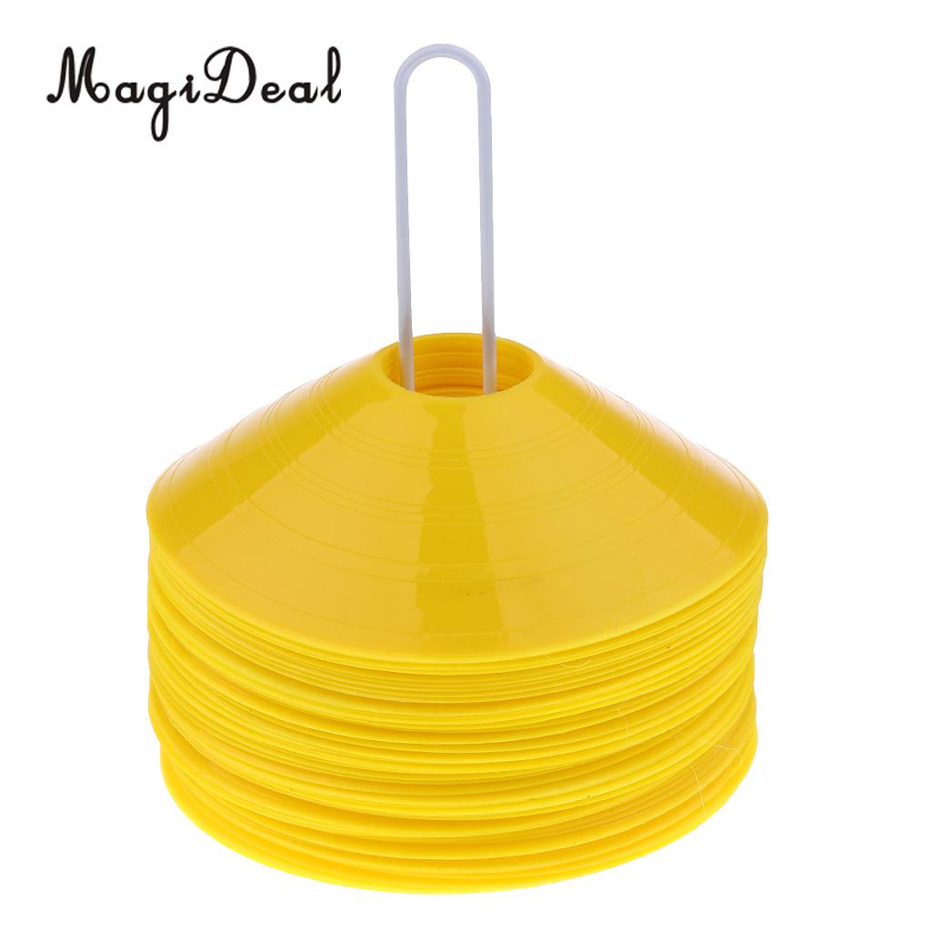 MagiDeal 50 Pieces Sport Soccer Mini Disc Cones Fo... – Vicedeal