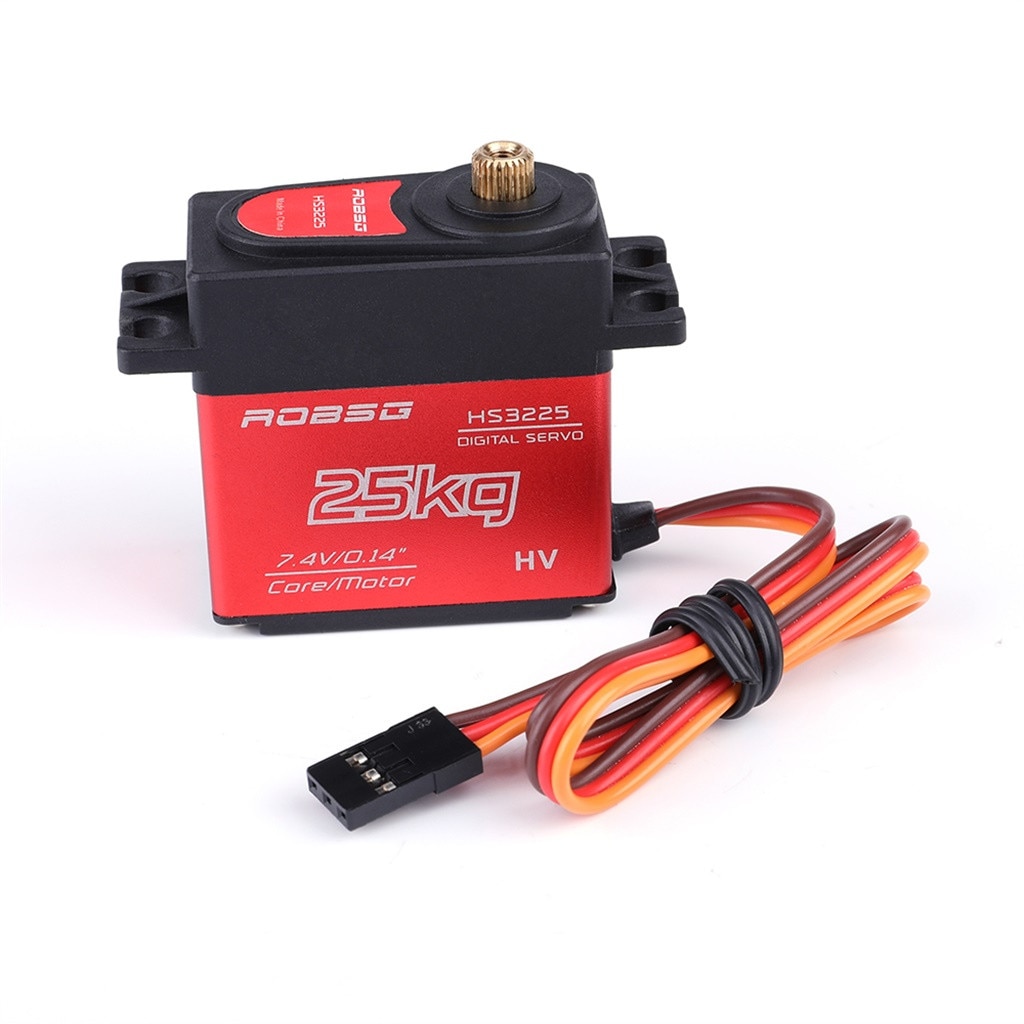 HS3225 180 Degree Digital RC Servo 25KG Torque Wat... – Grandado