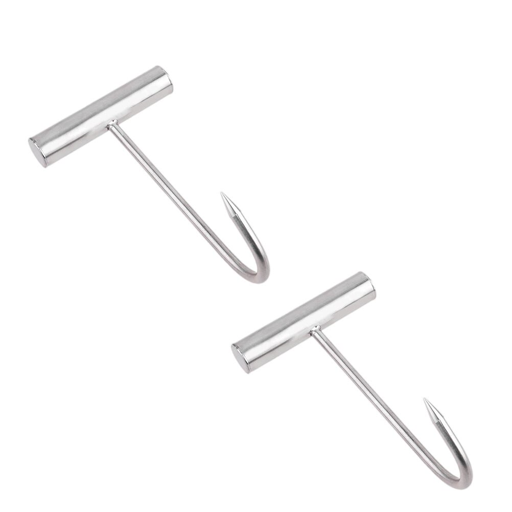 2pcs Hooks with Short Handle Meat Hooks Butcher Me... – Grandado