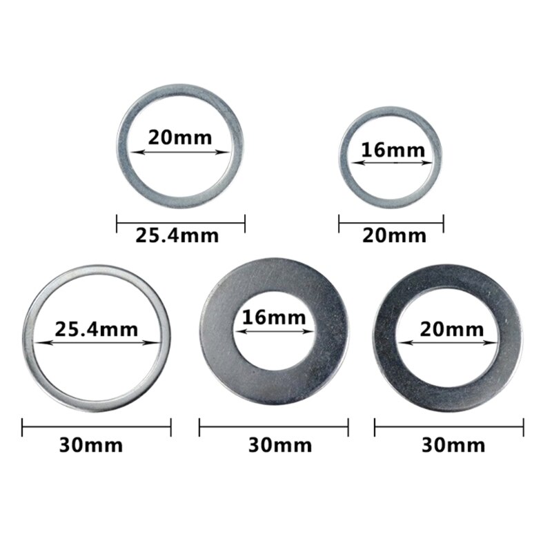 20mm 25.4mm 30mm Circular Saw Blade Reducing Rings... – Grandado