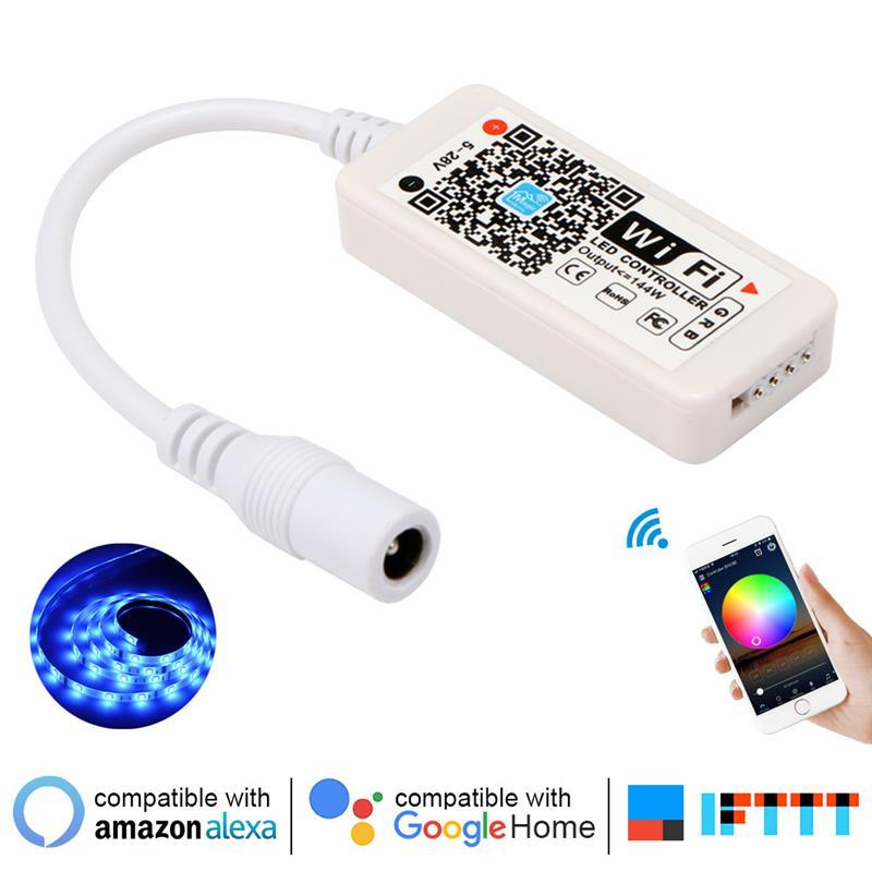 DC5-28V Mini Wifi Rgb Strip Controller Muziek Cont... – Grandado