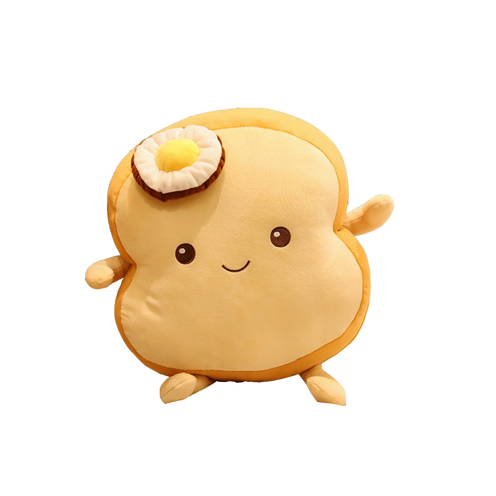 kawaii Sliced Bread Plush Pillow Soft Filled Baby ... – Grandado
