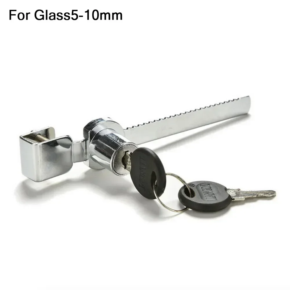 Cabinet Sliding Glass Push Door Lock + Key Reptile... – Grandado