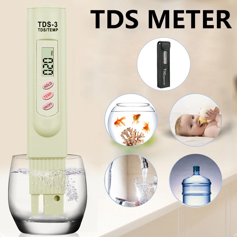TDS-3 Water Testing Portable Pen Portable Digital ... – Grandado