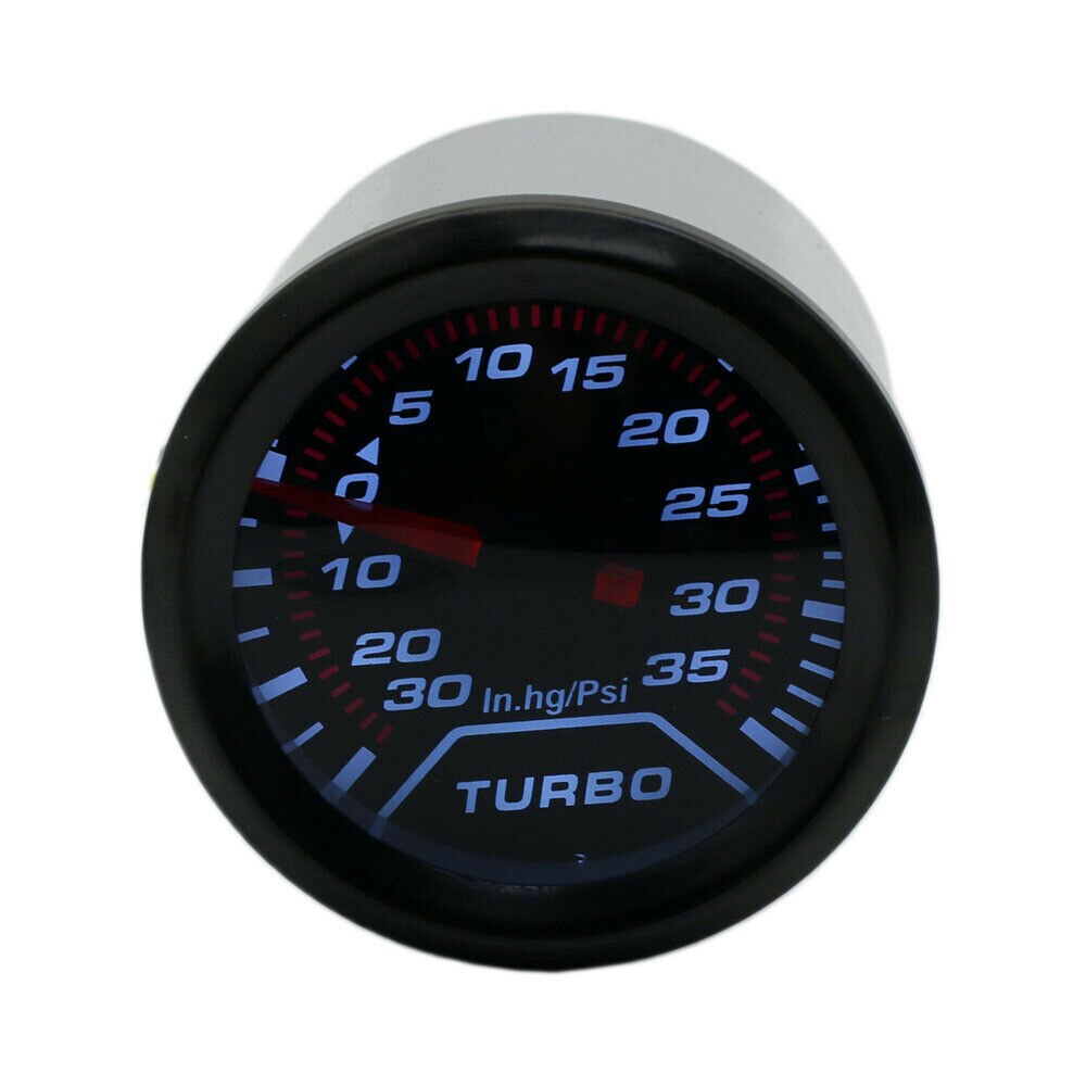 Universal Turbo Boost Gauge Kit DC (10-15V) 12V 2i... – Vicedeal