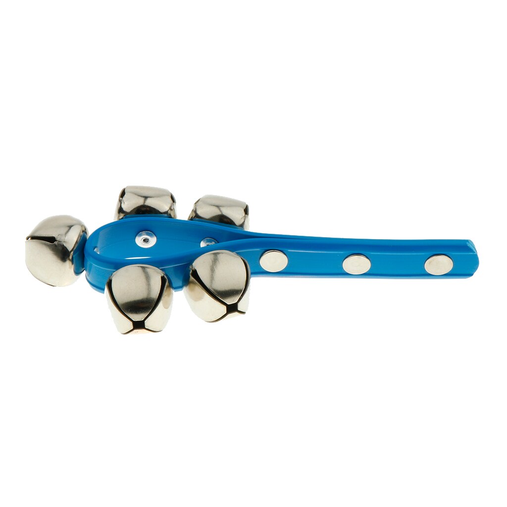 Finest Handbell Blue Plastic Strap 5 Jingle Bells ... – Vicedeal