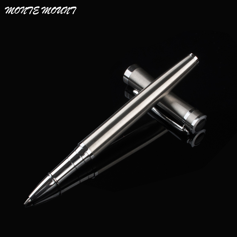 luxury Full metal ballpoint pen Black ink gel pen ... – Vicedeal