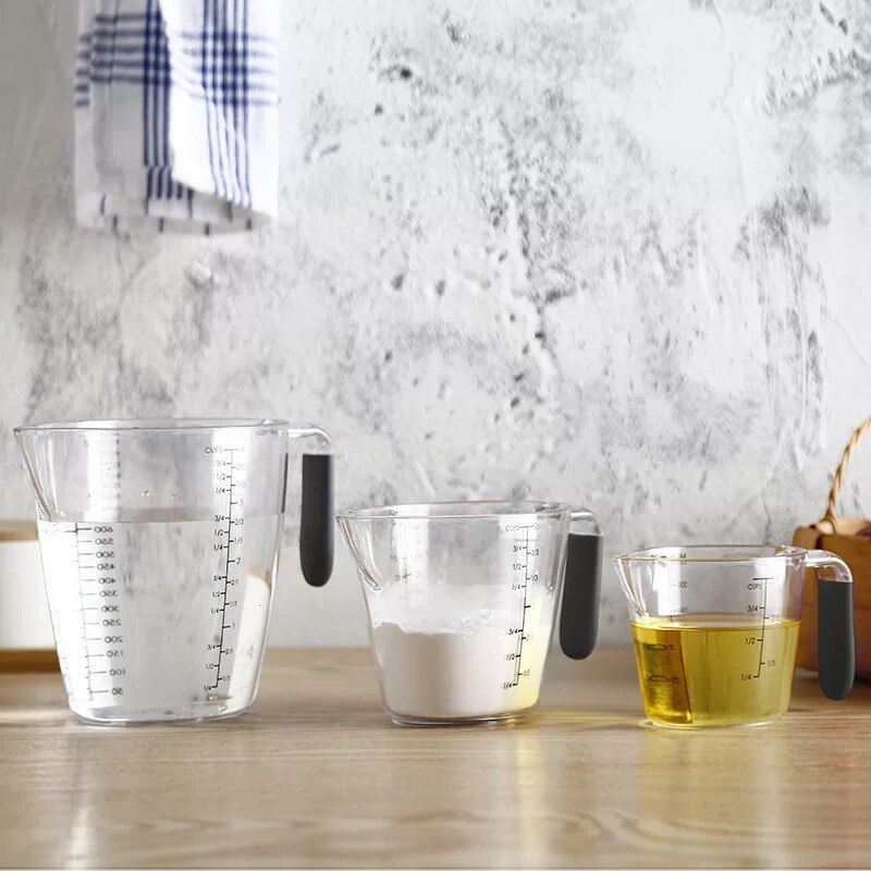 3 Piece Set Measuring Cup BPA Free Liquid Nesting ... – Grandado