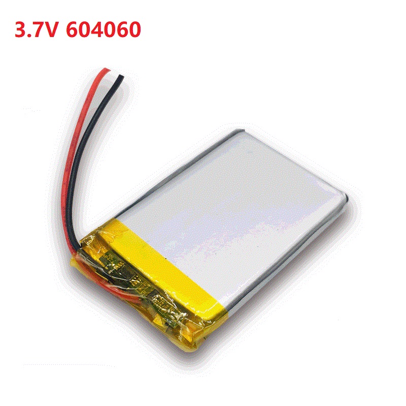 3.7V 1600mAh 604060 Lithium Polymer Rechargeable B... – Grandado