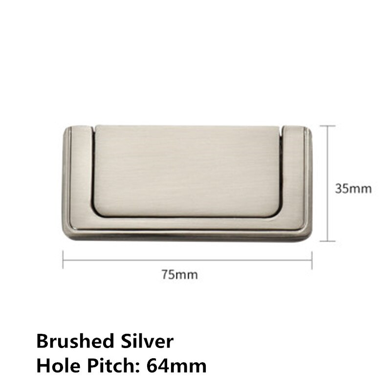 No Punching Zinc Alloy Modern Hidden Knobs Kitchen... – Grandado