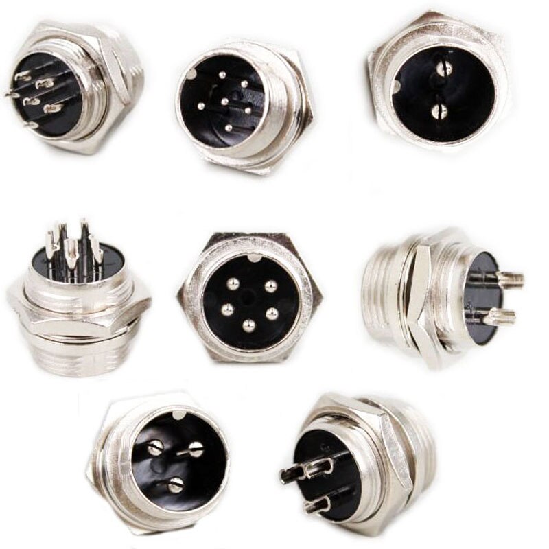 1pcs GX16-2pin/3 p/4 p/5 p/6 p/7 p/8 pin Male Diam... – Grandado