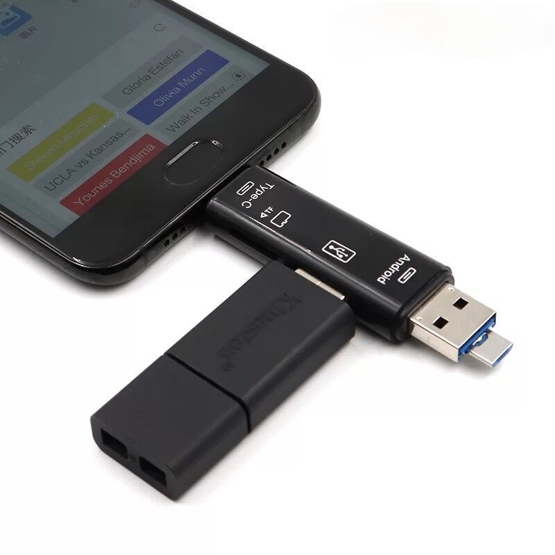 Kaartlezer Adapter 3 In1 USB3.1 USB-C Tf Type C Sd... – Vicedeal