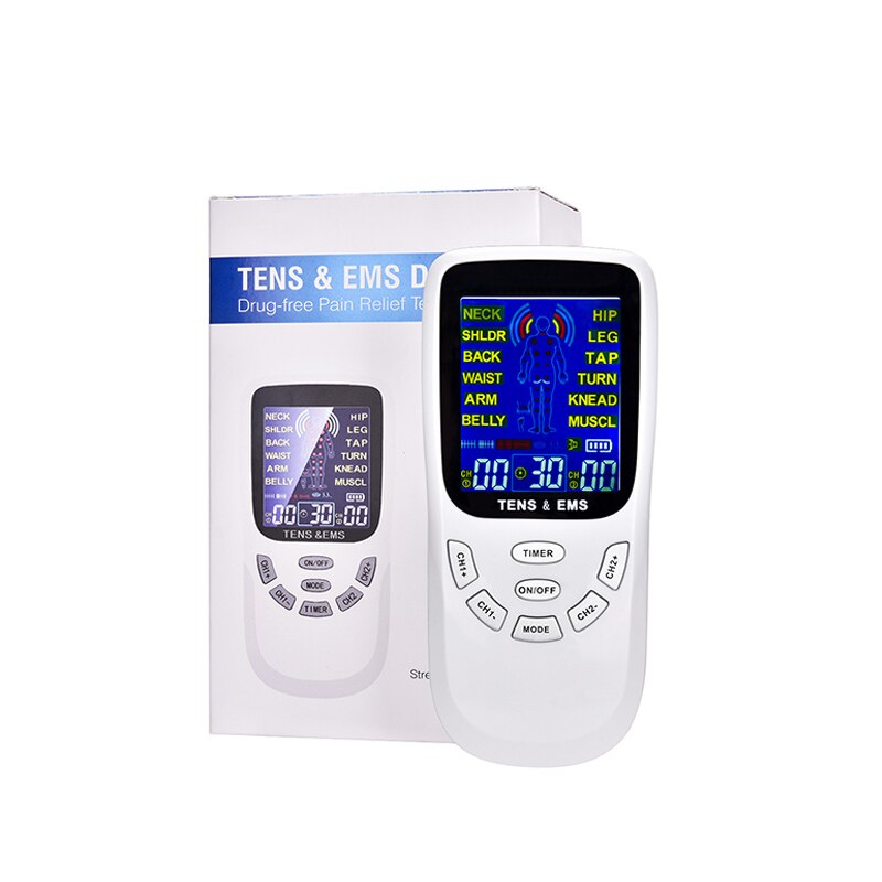 Tens fisioterapia maskin 4 tiotals elektroder för ... – Grandado