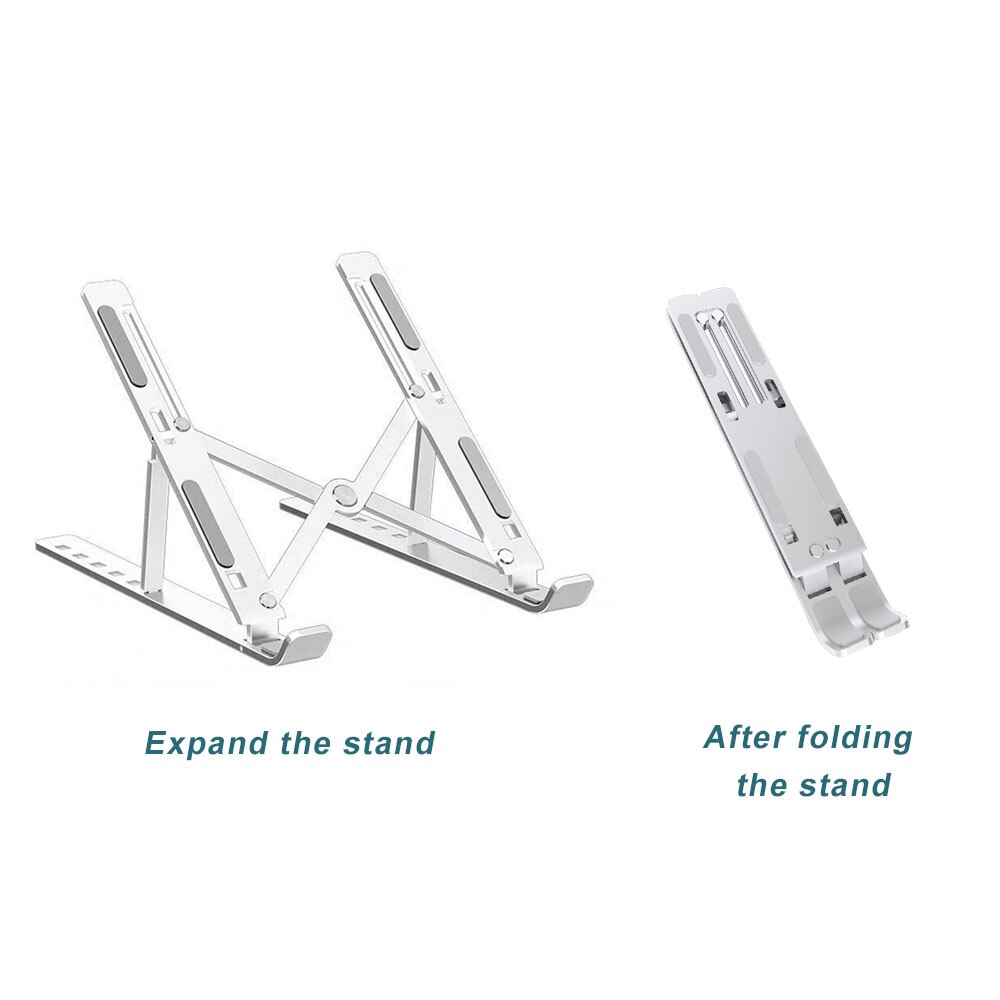 Foldable Laptop Stand Holder, Adjustable Ergonomic... – Grandado