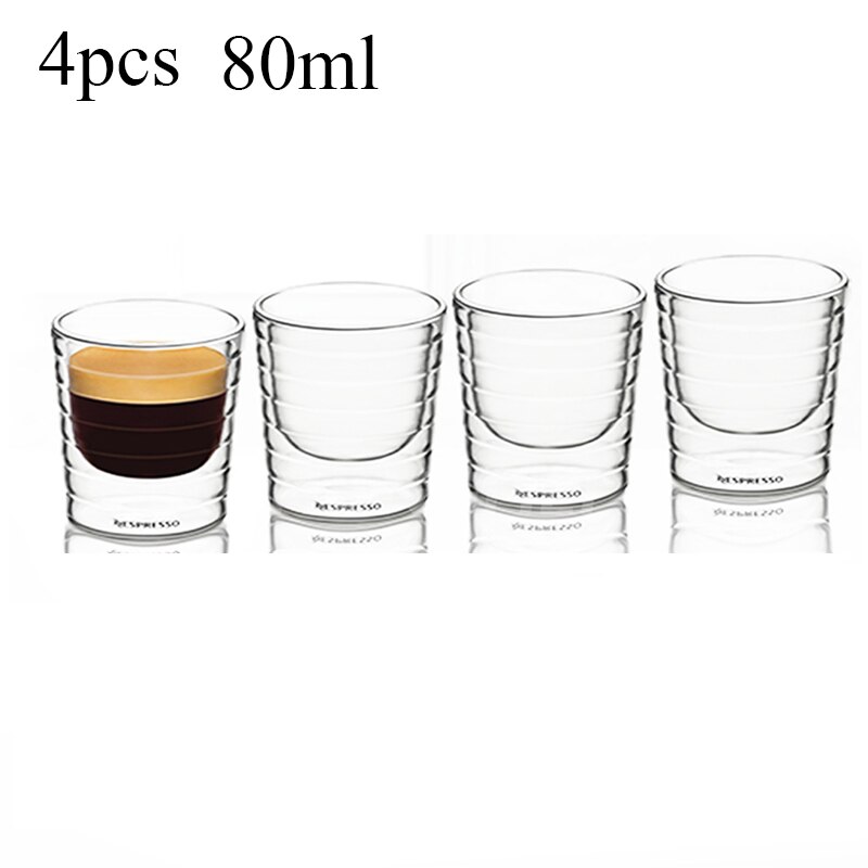 Verre mural Transparent de 80ml, 8 pièces, verre à... – Grandado