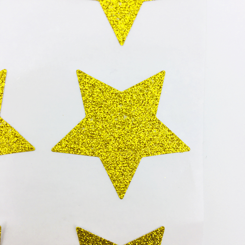 30pcs Gold 35mm Self Adhesive Glitter Star Sticker... – Vicedeal