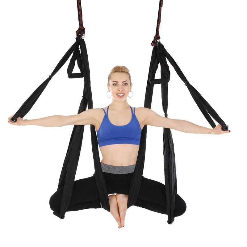 Inversion Flying Yoga Hammock Anti-Gravity Parachu... – Grandado