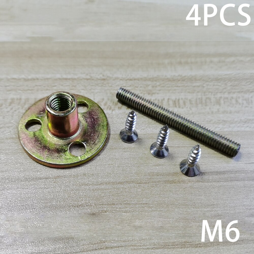4PCS M6 M8 M10 Furniture foot screw nut – Grandado