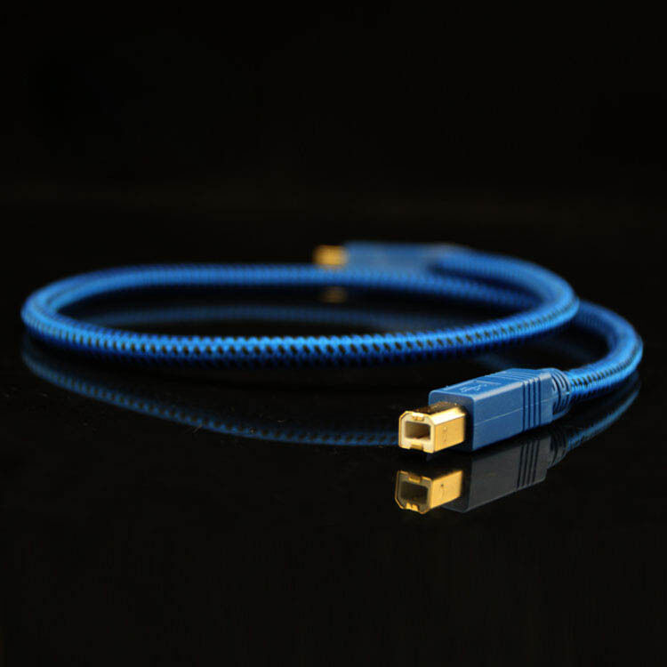 HIFI USB Kabel DAC A-B OCC Silber Überzogen Digita... – Vicedeal