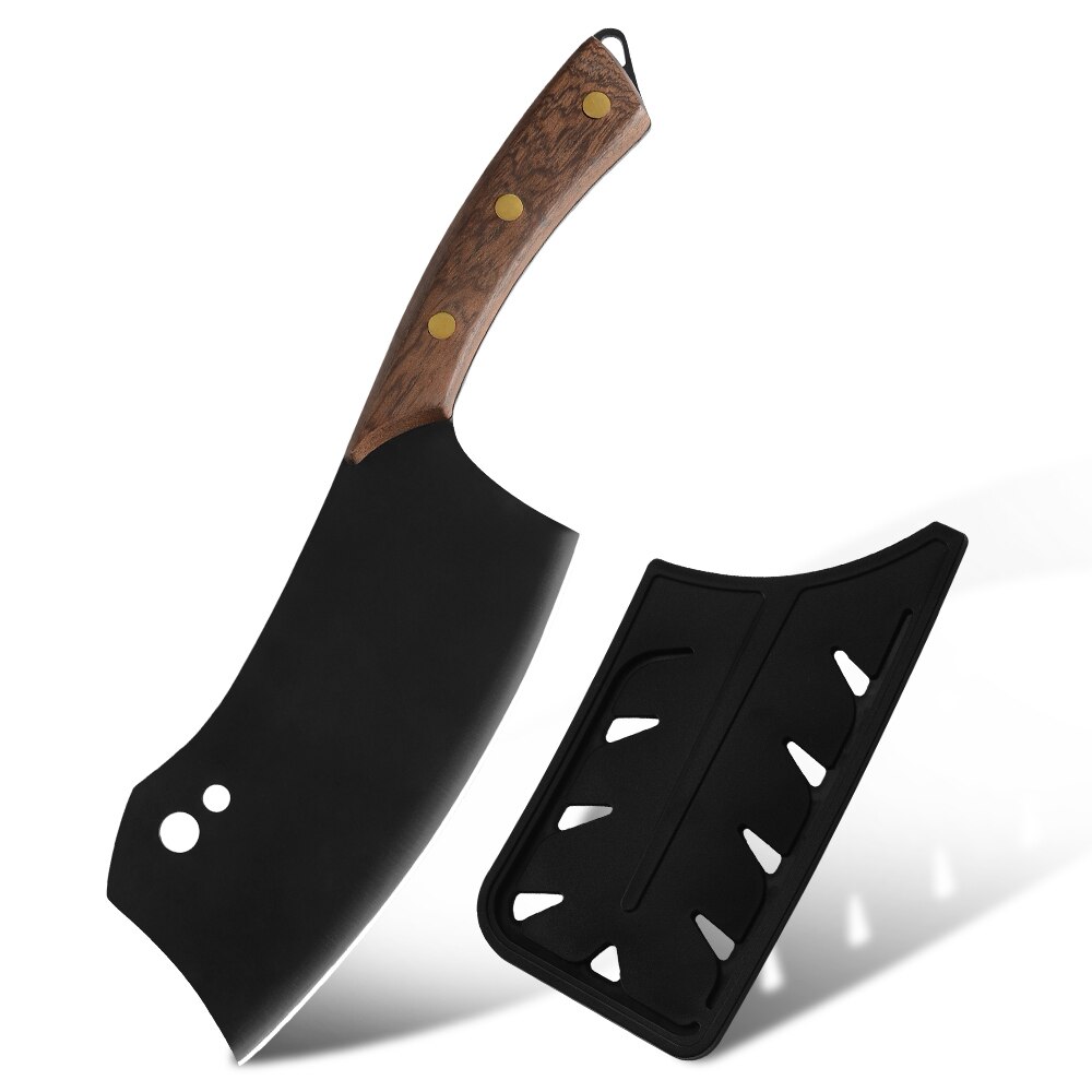 XYj Full Tang Cleaver Butcher Knife Stainless Stee... – Grandado