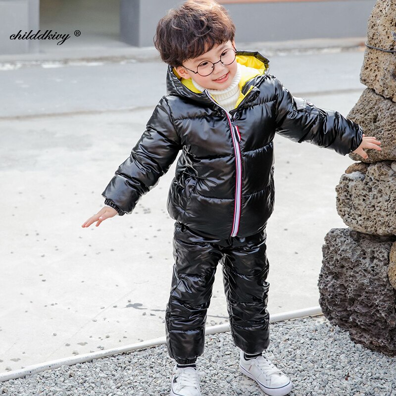 2pcs Set Winter suit for children Children's jacke... – Grandado