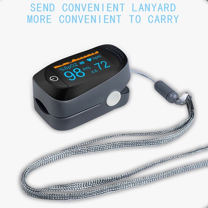 Finger Pulse Vingertop Oled Oximeter SPO2 Pr Pi Rr... – Grandado