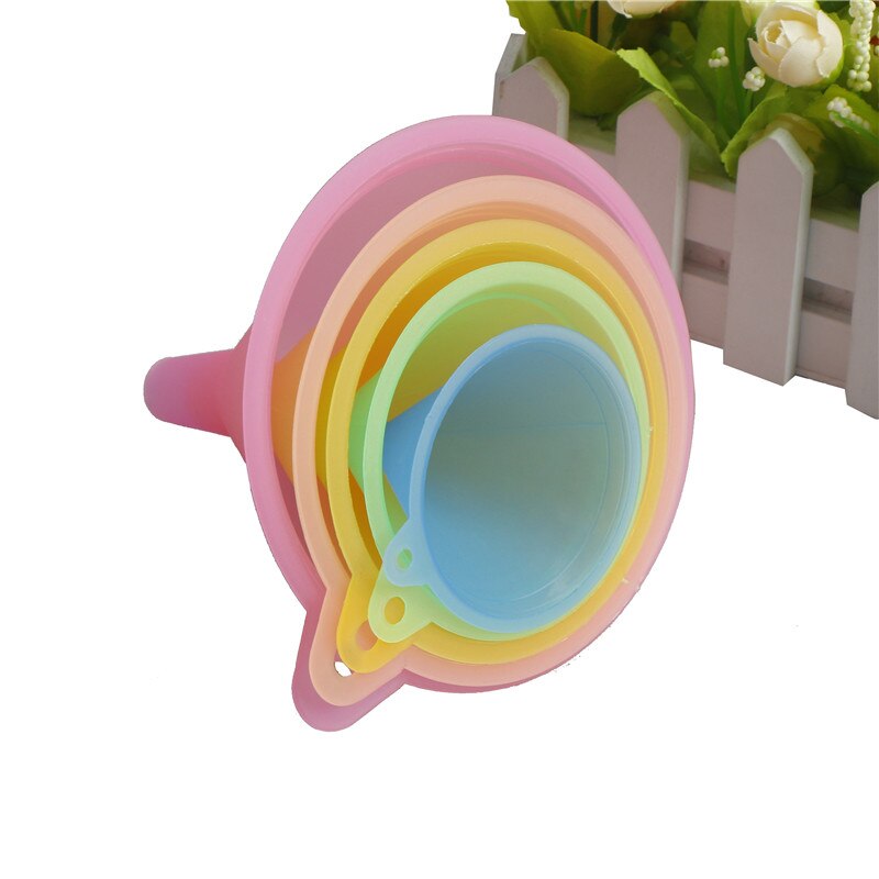5pcs/set Colorful Plastic Funnel Small Medium Larg... – Vicedeal