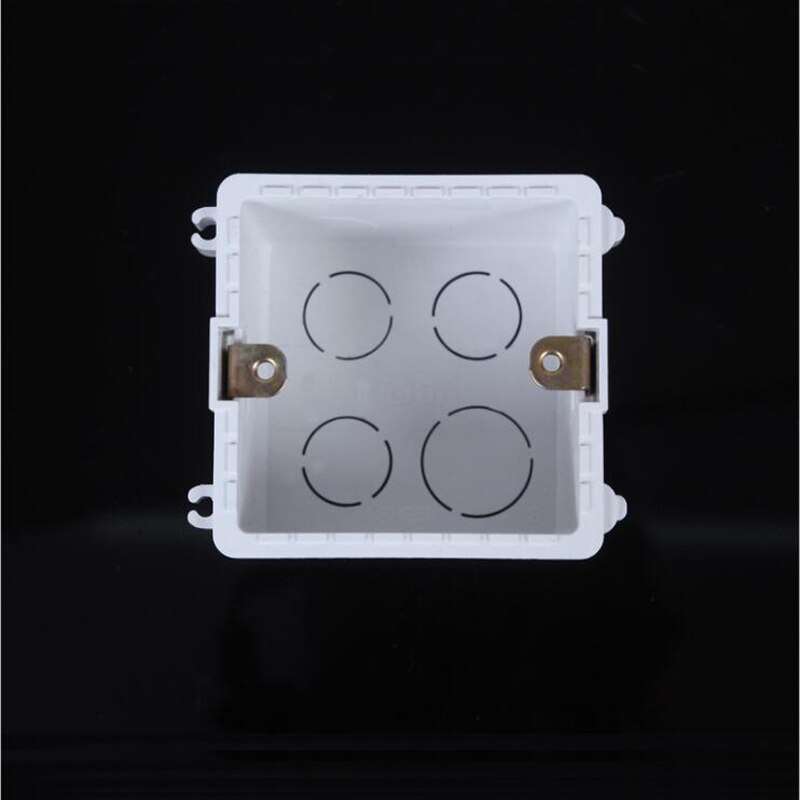 1pc 86x86mm 3.38" PVC Dark Box Wall Switch Socket ... – Vicedeal