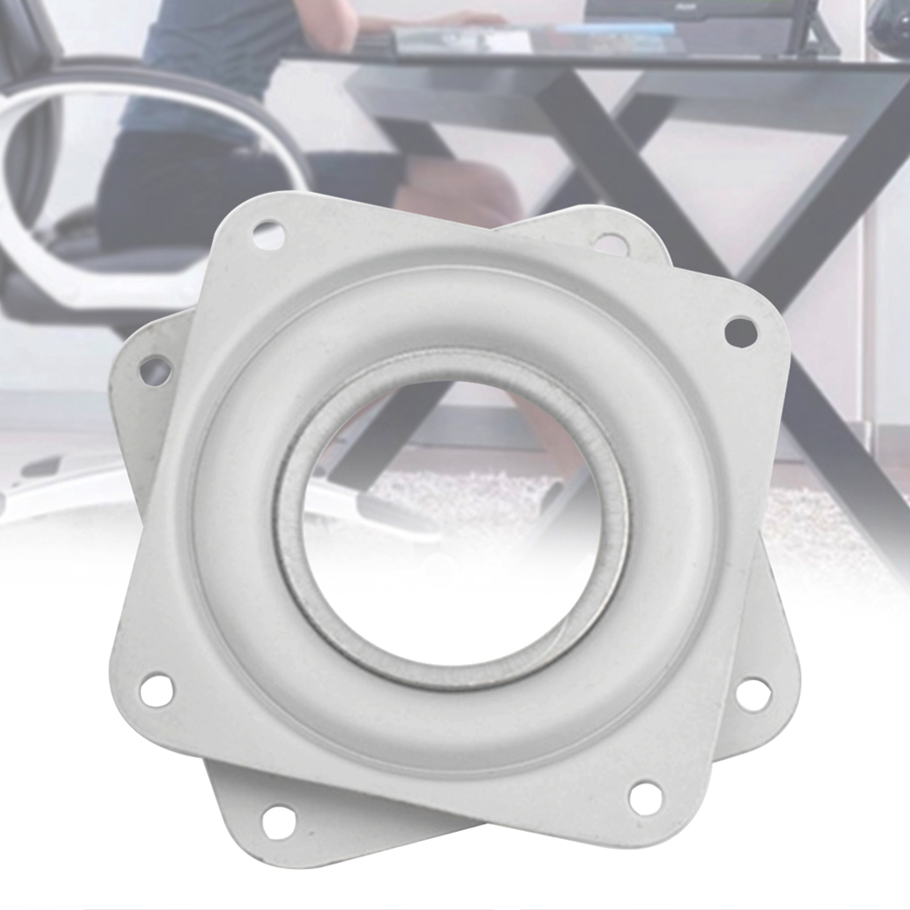 3 Inch Square Plates For Dining Table Desk Iron Wh... – Grandado