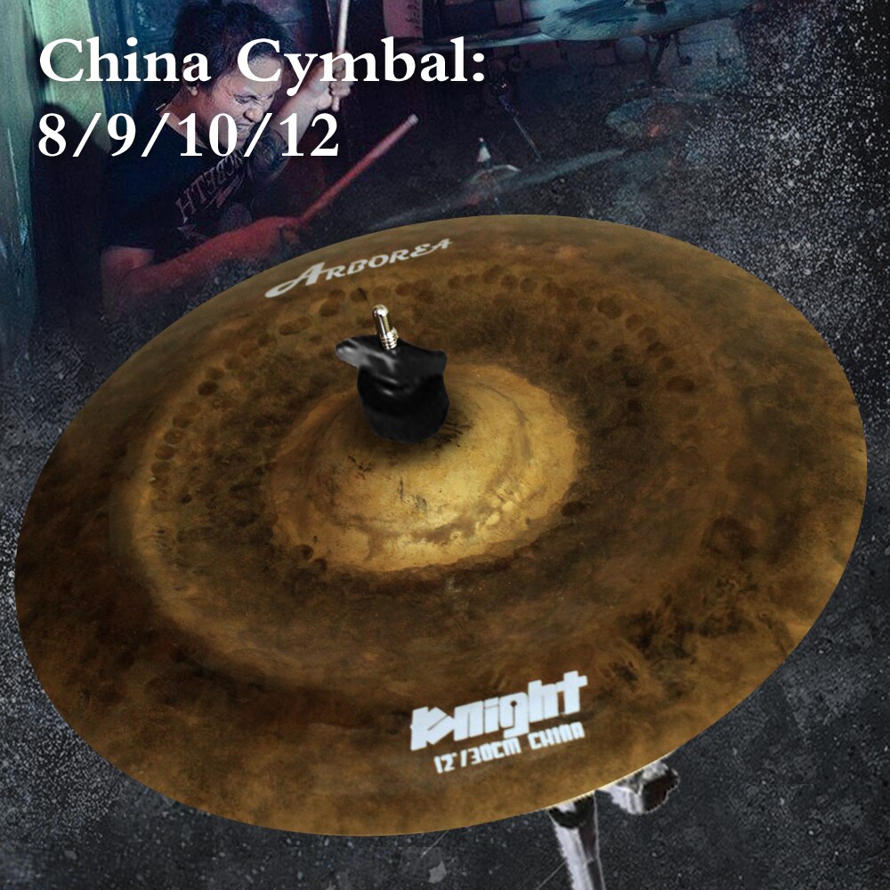 Arborea China Cymbal-Knight Series 8/9/10/12 Inch ... – Vicedeal