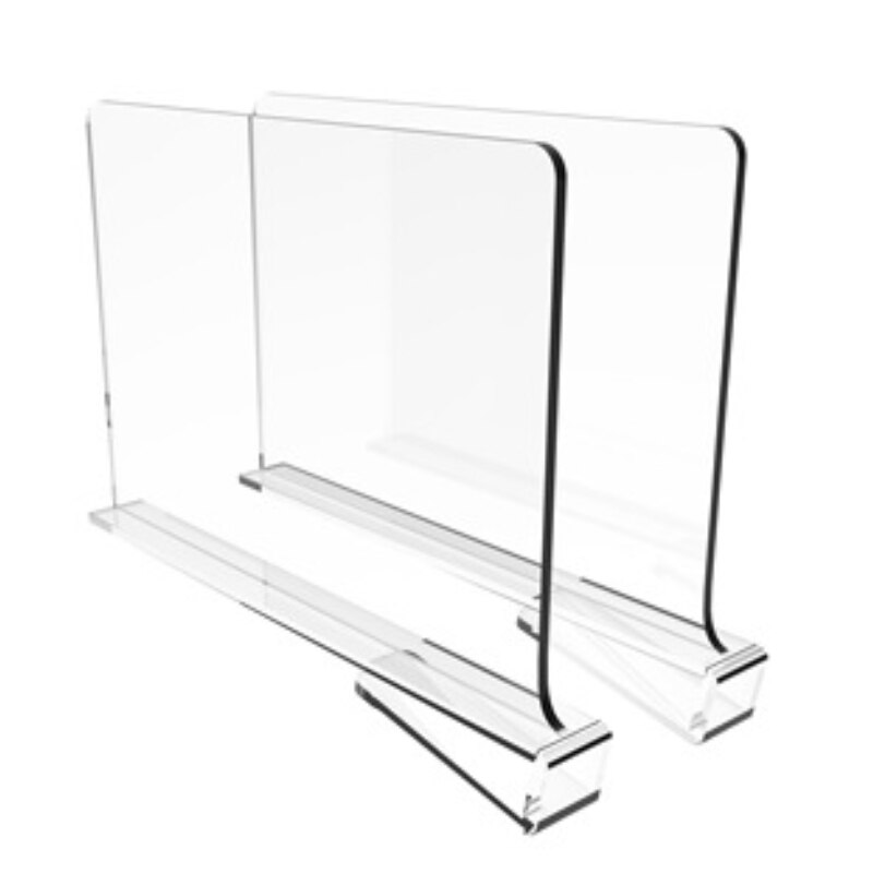 Acrylic Shelf Dividers Shelf divider for Closets w... – Vicedeal