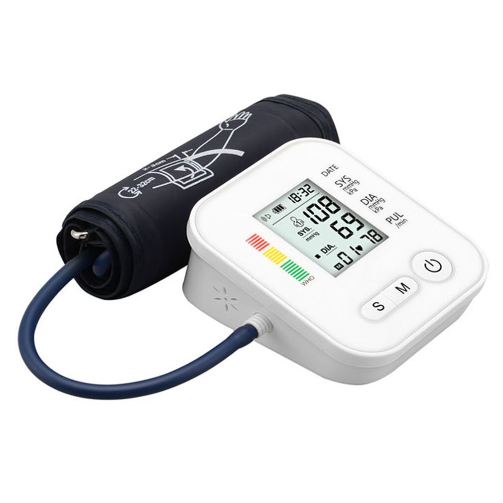 Automatic Sphygmomanometer LCD Display Digital Arm... – Grandado