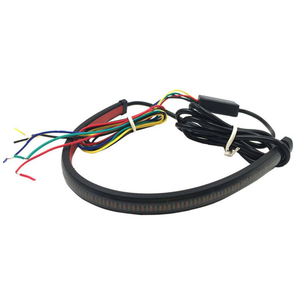 20/30/45cm Motorcycle Red Amber Flowing LED Light ... – Grandado