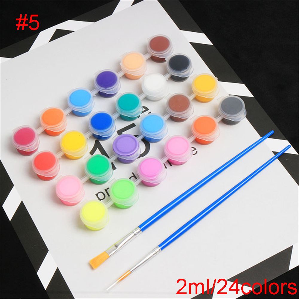 Random Color 6/12/18/24 Colors With 2 Paint Blue B... – Grandado