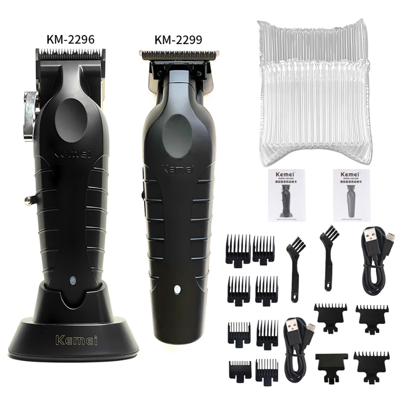 Kemei KM-2296 KM-2299 KM-1102 Tondeuse Kit Heren E... – Grandado