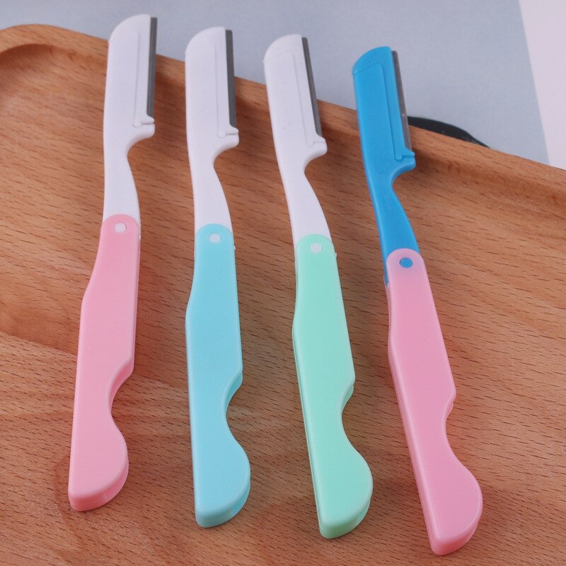 Eyebrow Styling Knife Trimmer fold Handle Eye Brow... – Grandado