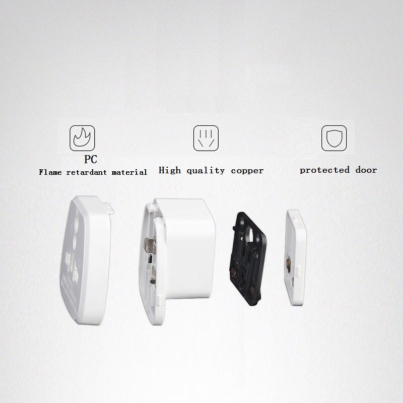 Universal UK US au EU Plug Travel Power Adapter Sp... – Vicedeal