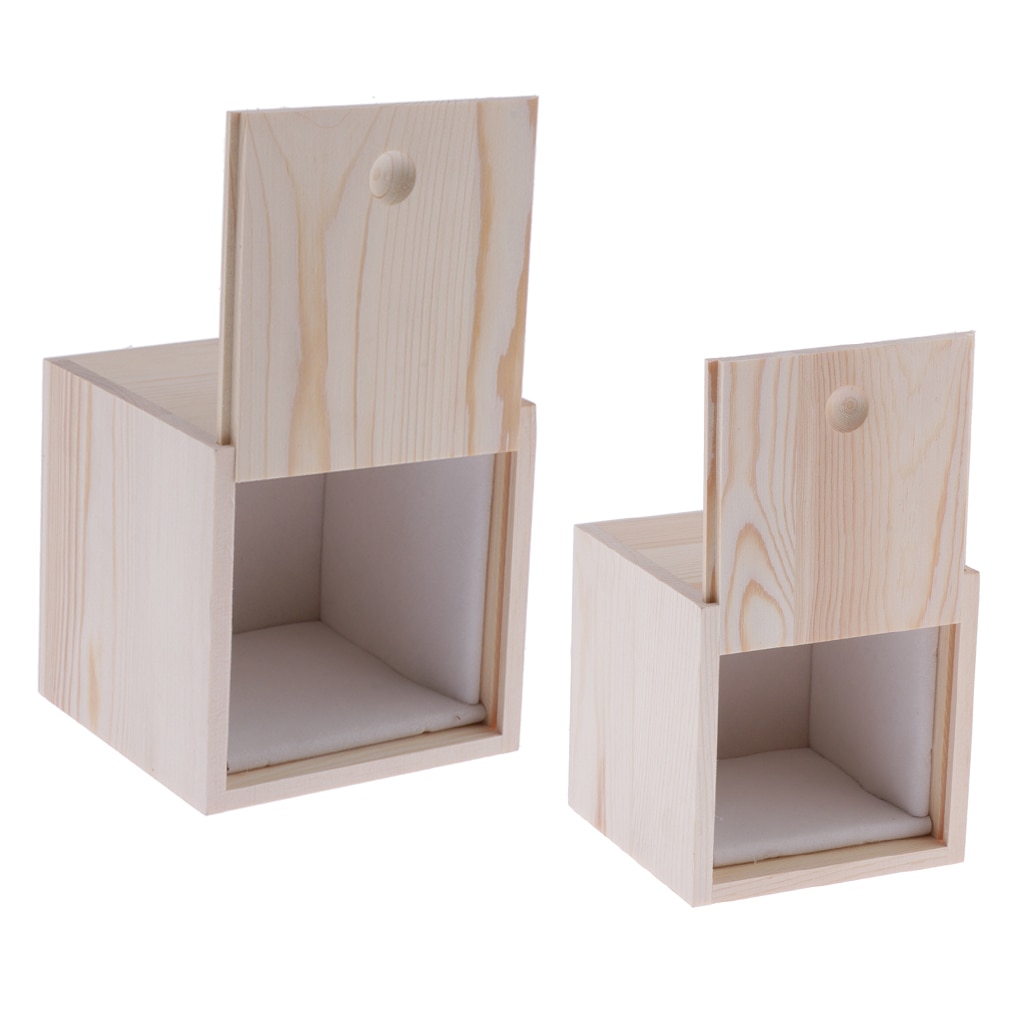 Wooden Box Doll Storage Case Carrying Holder with ... – Grandado