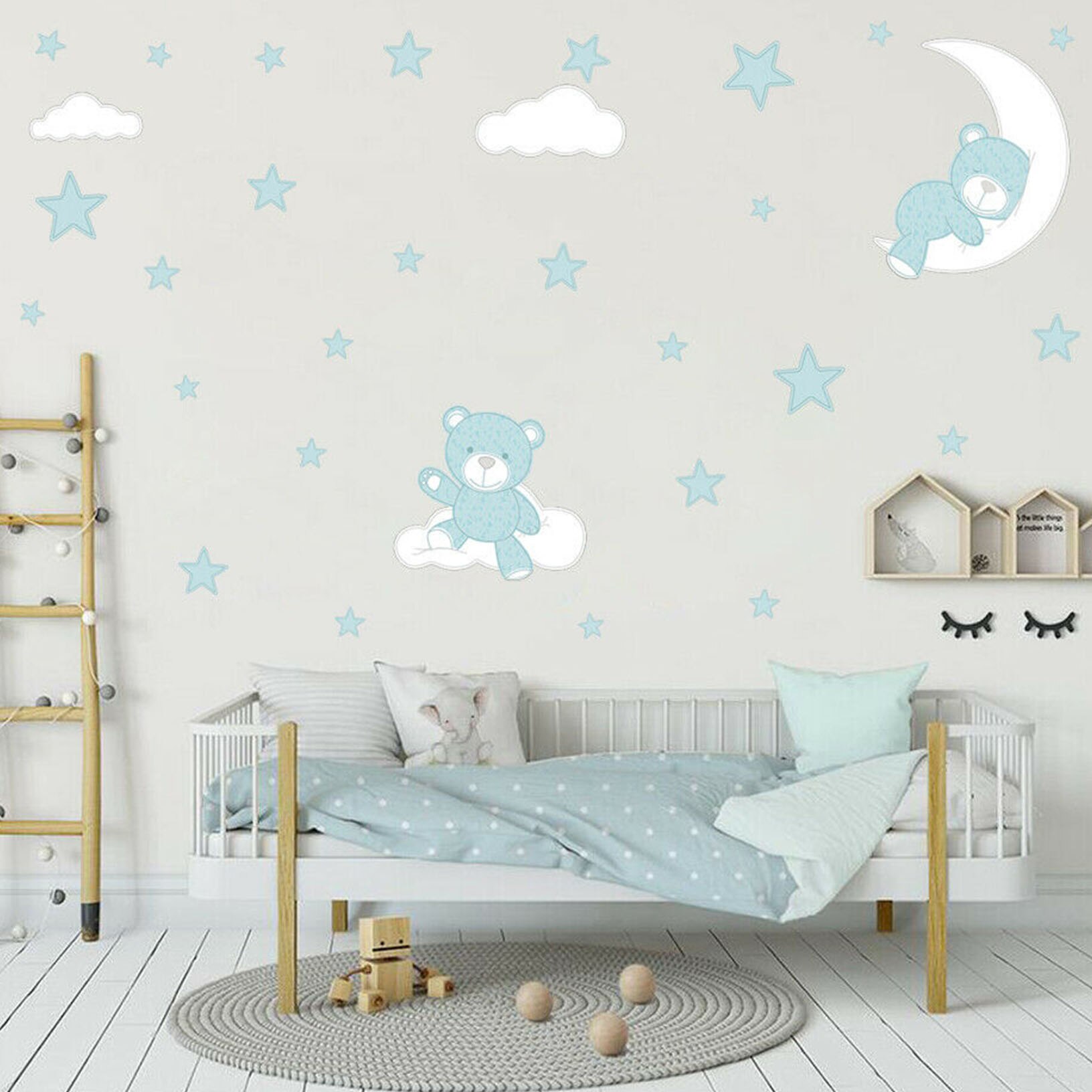 Cartoon star Bear Animal Stickers Wall Stickers cu... – Vicedeal