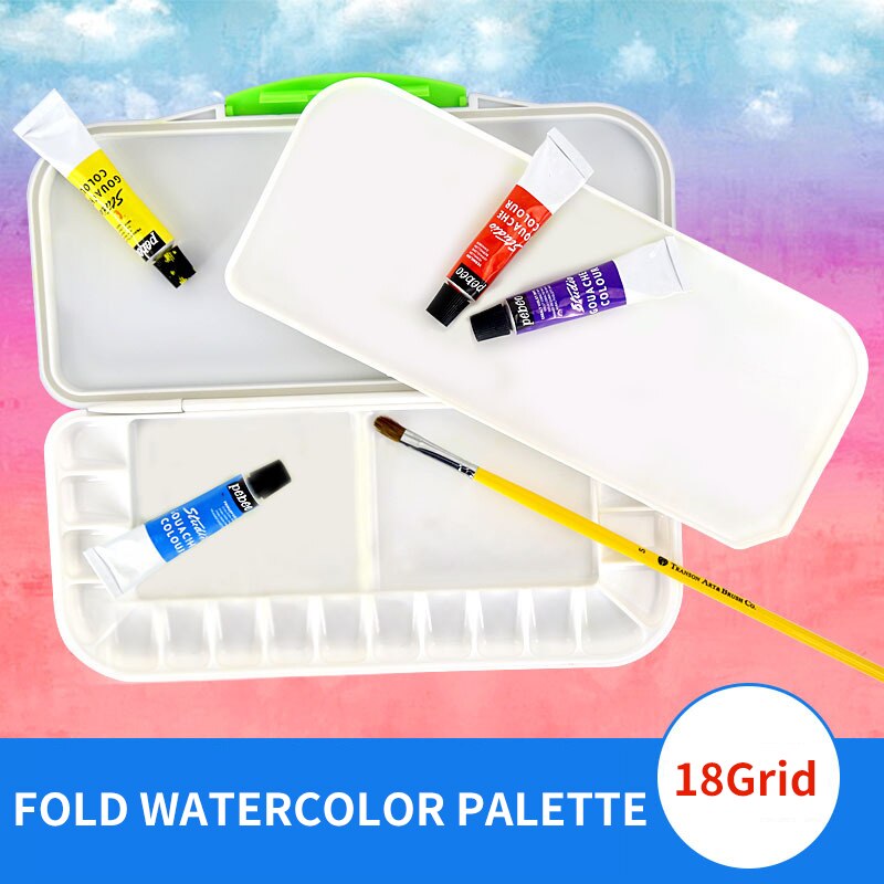 1 stuk 18 Grid Vouw Water Kleurenpalet Professione... – Grandado