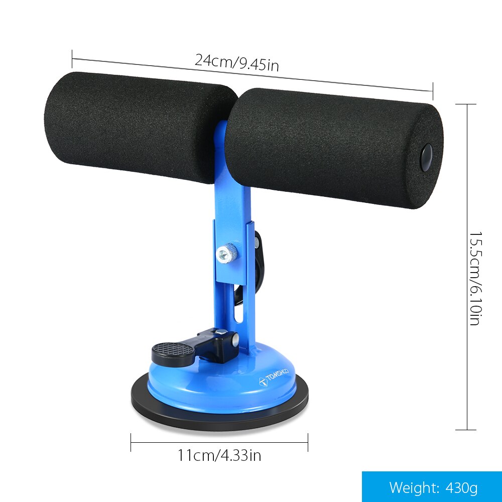 TOMSHOO Self-Suction Sit Up Bars Abdominal Core Wo... – Grandado